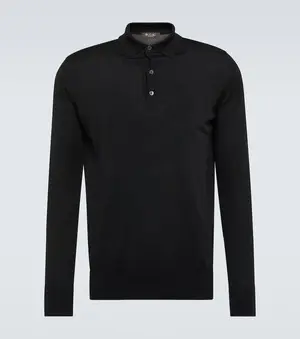 Loro Piana Virgin Wool Polo Shirt