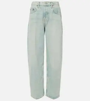 RE/DONE Mid-rise Straight Leg Jeans