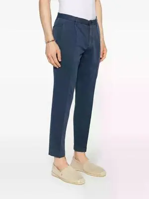 Incotex Pleat-detail Cropped Trousers