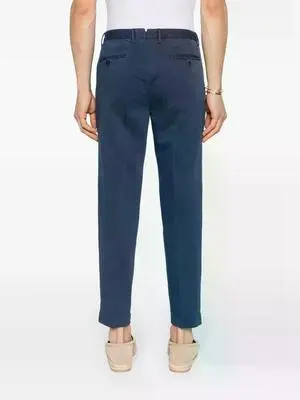 Incotex Pleat-detail Cropped Trousers