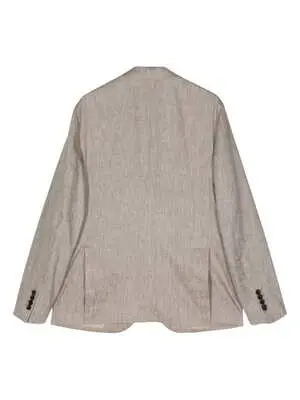 Peserico Notched-lapels Single-breasted Blazer