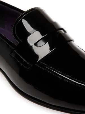 Bally Suisse Patent-leather Loafers