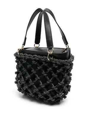 THEMOIRE Kobo Knots Tote Bag - Black