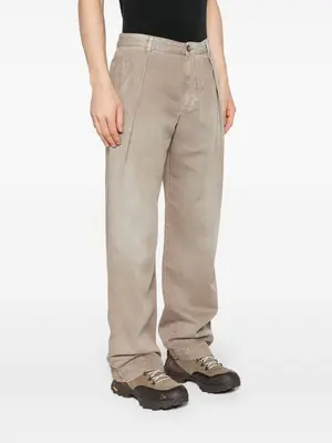 Wood Wood Fraser Faded Wide-leg Trousers