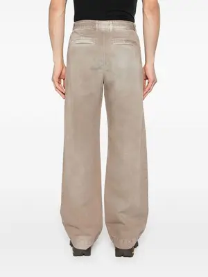 Wood Wood Fraser Faded Wide-leg Trousers