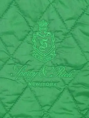 Sporty & Rich Vendome Quilted Jacket - Green