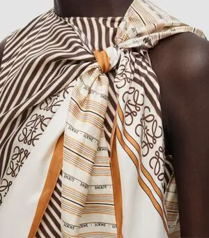 Loewe X Paula's Ibiza Silk Scarf Top