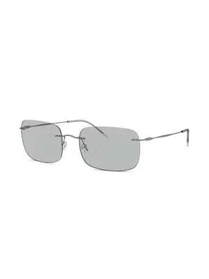 Giorgio Armani Square-frame Sunglasses - Grey