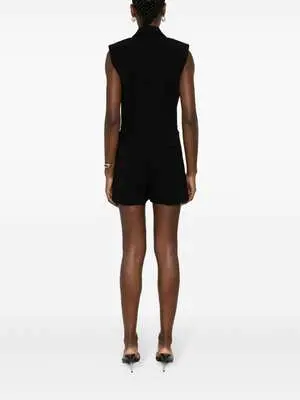 Michael Kors Double-breasted Playsuit