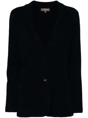 N.peal Single-breasted Fine-knit Blazer