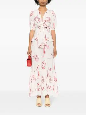 Evarae Amber Floral Print Maxi Dress