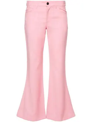 Marni Raw Edge Hem Pants For Women