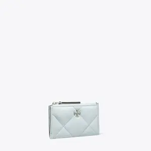 Tory Burch Tory Burch Kira Diamond Quilt Zip Card Case Summit