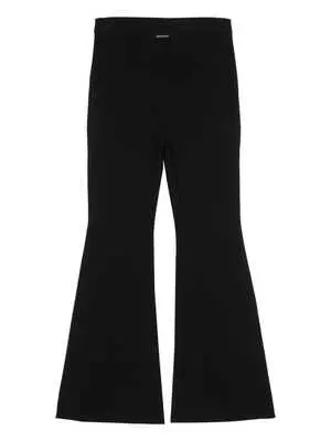 Michael Kors Ribbed-knit Flared Trousers