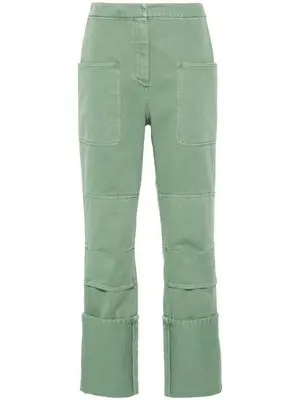Max Mara Slim-fit Cotton Trousers