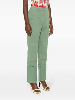 Max Mara Slim-fit Cotton Trousers