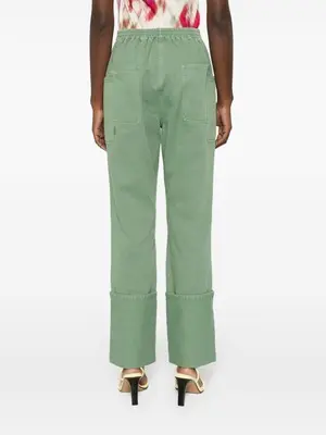 Max Mara Slim-fit Cotton Trousers