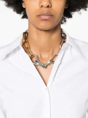 Annelise Michelson Ellipse Chain Choker Necklace
