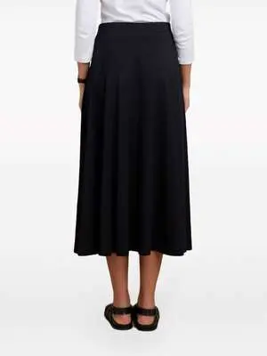 AGNÈS B. A-line Midi Skirt