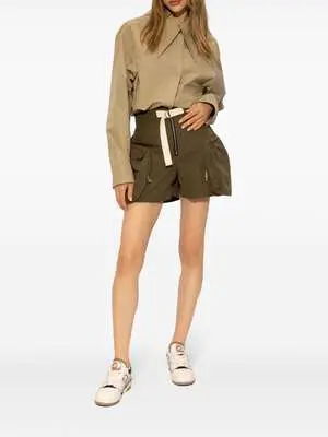 JIL SANDER Zip-pockets Cotton Shorts