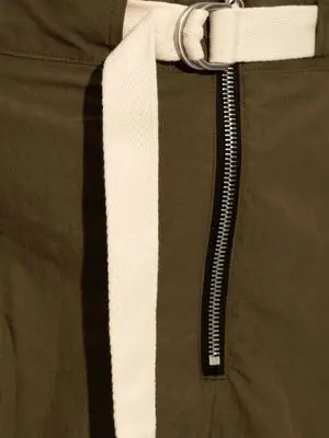 JIL SANDER Zip-pockets Cotton Shorts