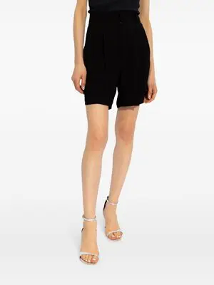 Isabel Marant Étoile Elna Pleated Crepe Shorts