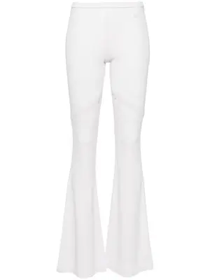 COURREGES Ellipse Mid-rise Bootcut Trousers