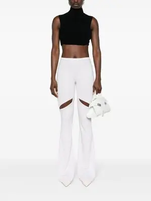 COURREGES Ellipse Mid-rise Bootcut Trousers