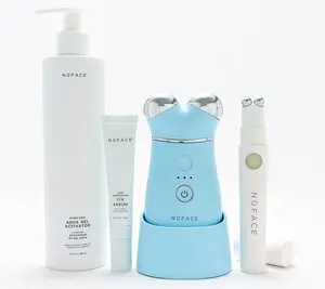 NuFACE® Trinity+ & The Fix W/ Aqua Gel And The Fix Serum - One-color
