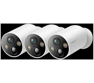 TP-LINK Tapo Smart Wire-free Security Camera, S T Of 3 - One-color