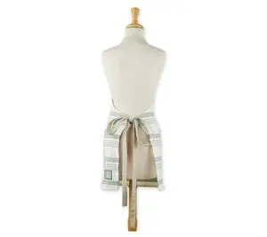 DESIGN IMPORTS Salt Spray Stripe Apron