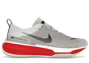 Nike Zoomx Invincible Run 3 - White/fire Red/cement Grey
