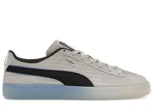PUMA Suede Lace Up Sneakers - Glacial Grey/new Navy