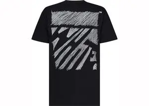 Off-White Scribble Diag Short Sleeve Tee Shirt