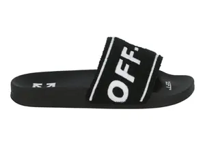 Off-White Logo Embroidered Terry Slide Sneakers