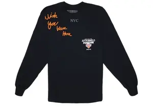 TRAVIS SCOTT Msg Knicks Long Sleeve Tee Shirt