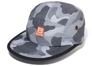 A BATHING APE Honeycomb Camo Jet Cap - Grey