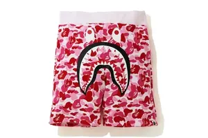 A BATHING APE Abc Camo Shark Sweatshorts