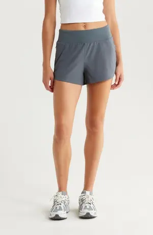 FREE FLY Active Breeze Upf 50+ Shorts - Storm Cloud