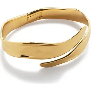 Monica Vinader The Wave Cuff Bracelet - 18ct Gold Vermeil