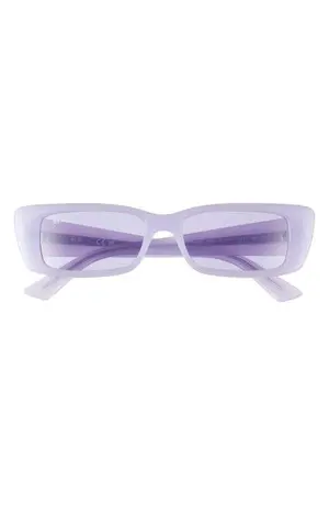 Ray-ban Teru Rectangle Sunglasses - Violet