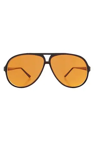 SUNGLASS MUSEUM Vintage Tuner Sunglasses Selected By - Black
