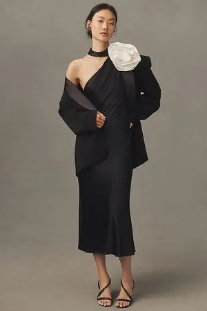 Black Satin Cocktail Dresses