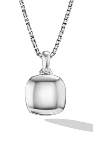 David Yurman Sculpted Cable Square Locket