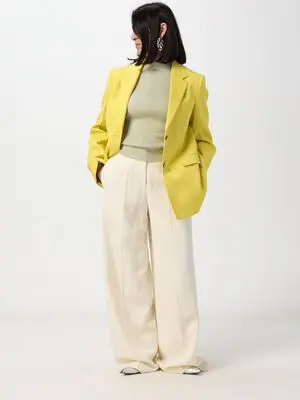 JIL SANDER Single Breasted Jacket - Green