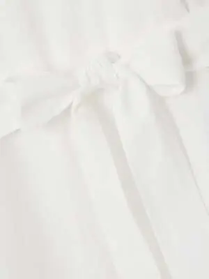Loro Piana Belted Linen Dress