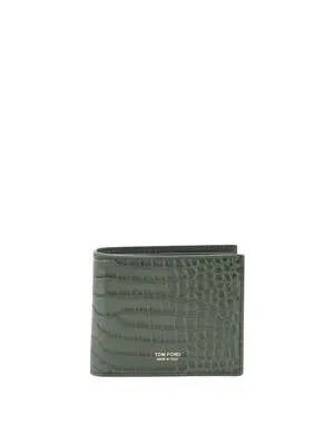 TOM FORD 't Line' Wallet Green