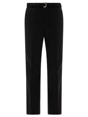 Sacai Pinstriped Pants For Men