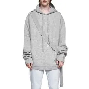 Off-White Wool Sweatshirt - Gray