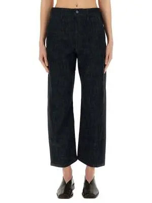 LEMAIRE Straight Fit Twisted Jeans - Blue